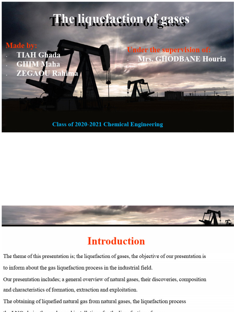 Gas Liquefaction Process Overview | PDF | Natural Gas | Liquefied ...