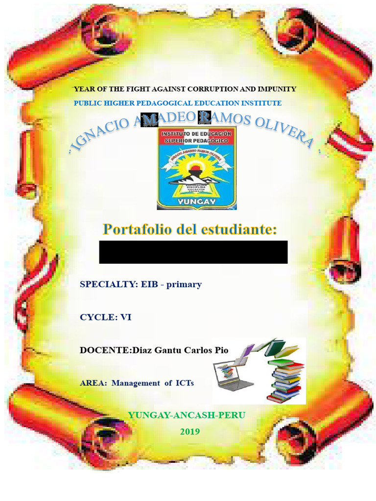 Cover Page Presentation For Any Area | PDF | Evaluation | Educational ...