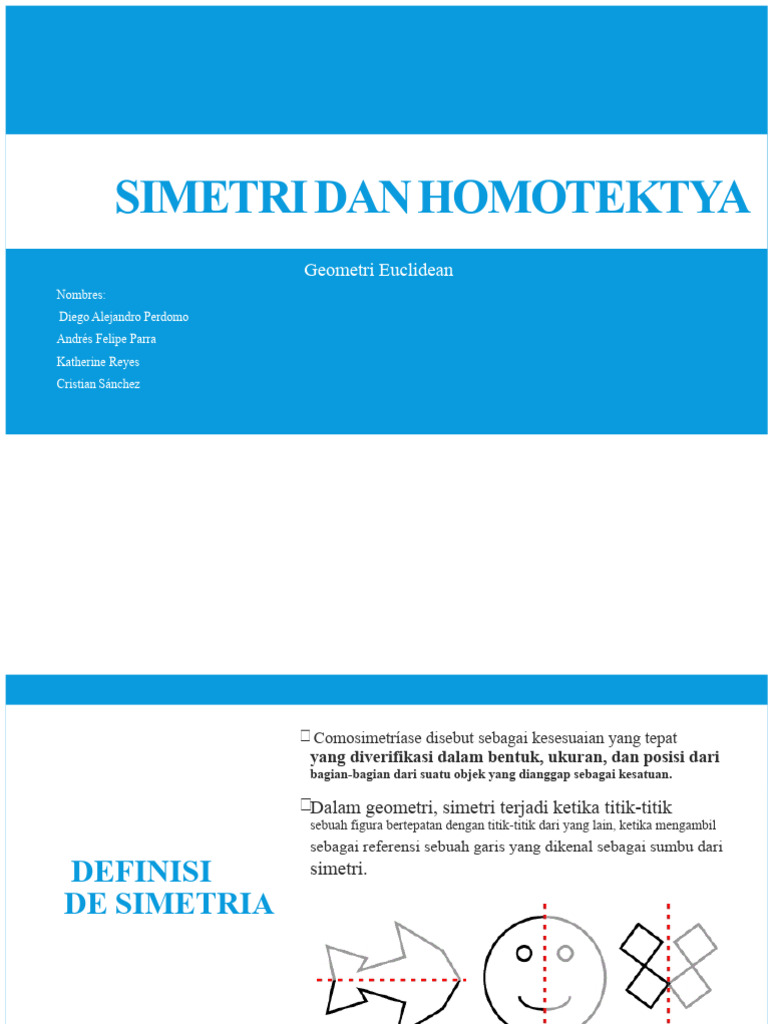Simetri Dan Homoteti | PDF