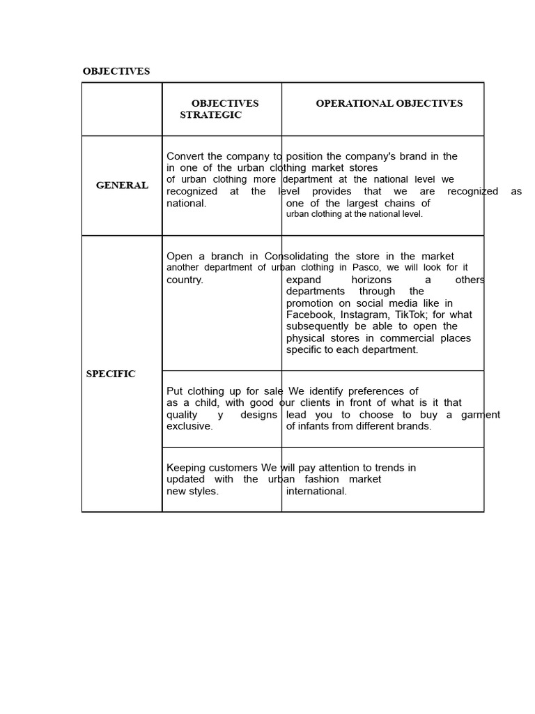 Foda | PDF | Swot Analysis | Clothing