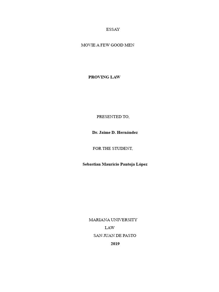 Essay On The Issue of Honor | PDF | Evidence (Law) | Justice