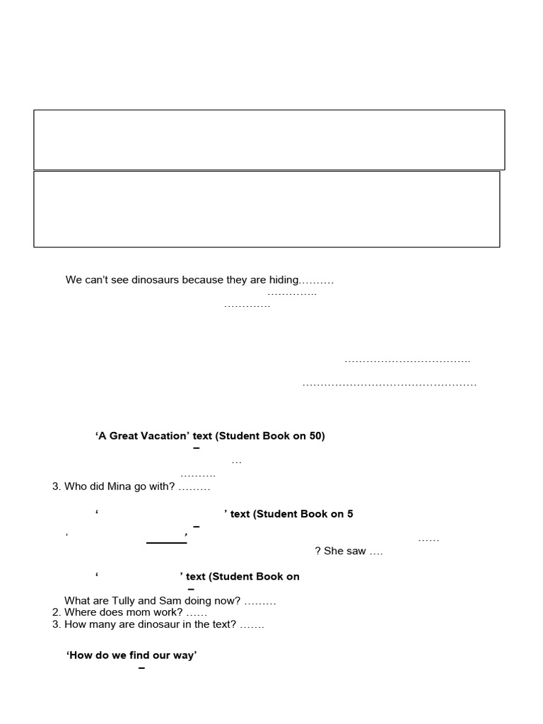 English Exam Blueprint and Exercises | PDF