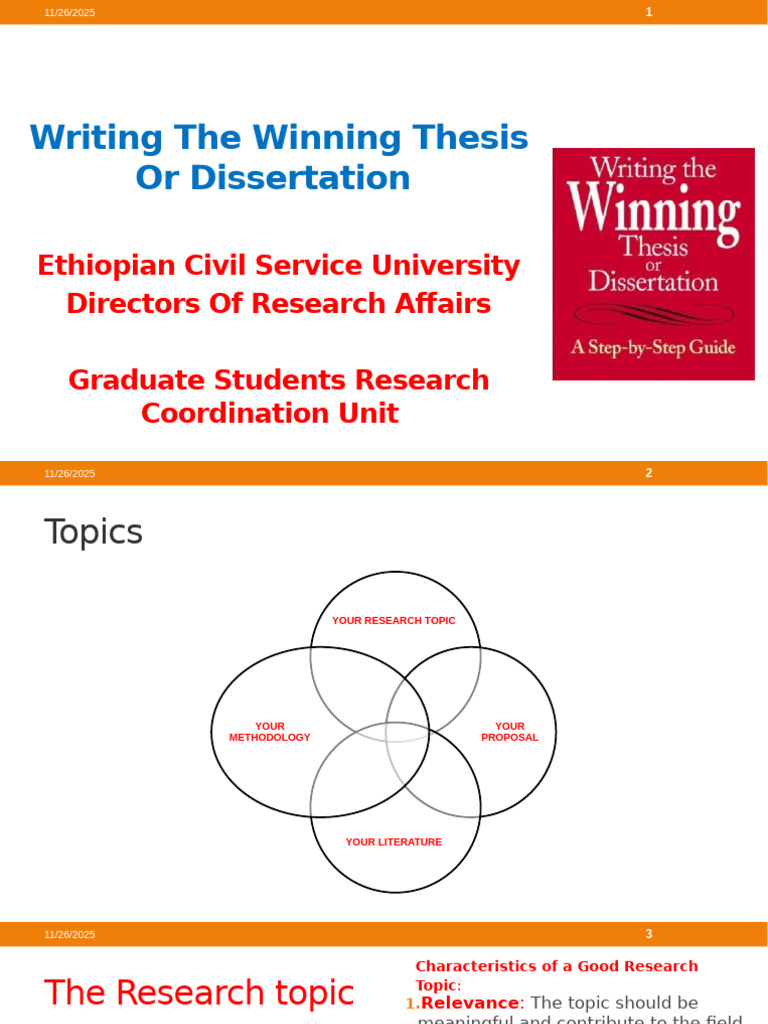 Writing A Winning Thesis | PDF | Quantitative Research | Qualitative ...