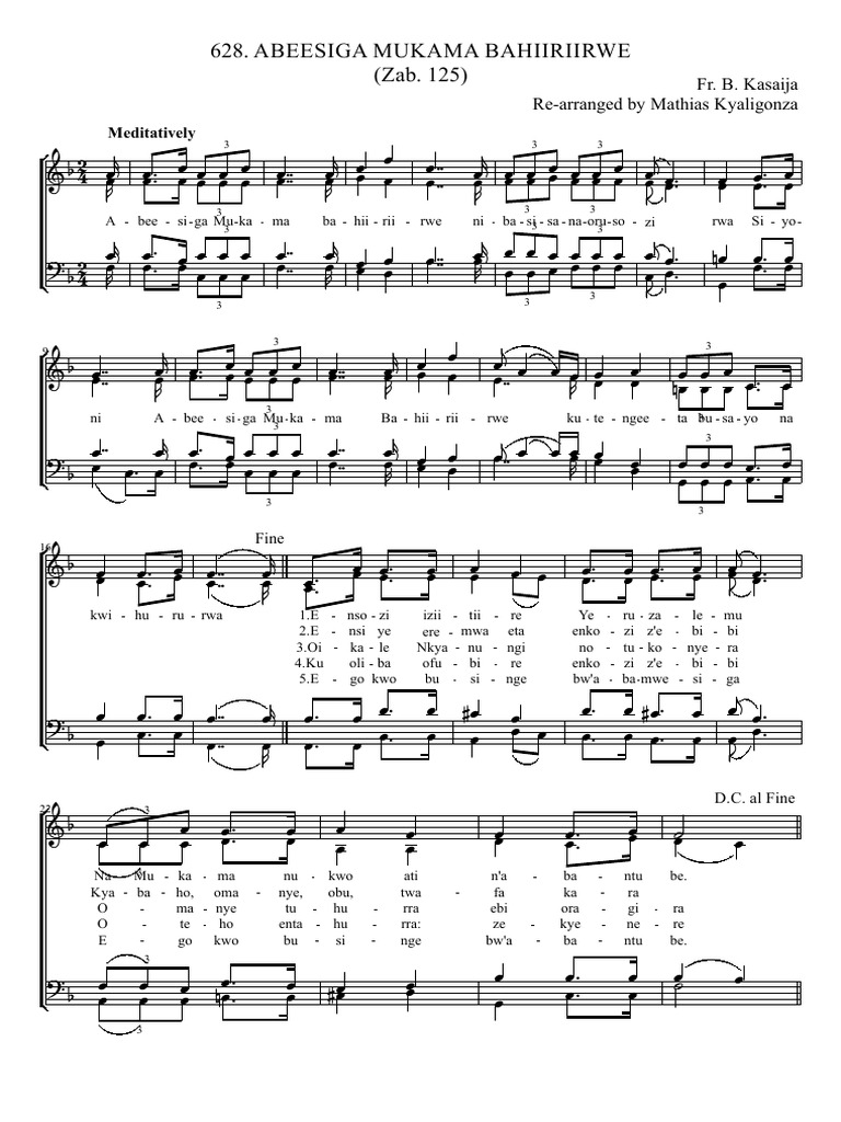 ABEESIGA - MUKAMA Edited | PDF