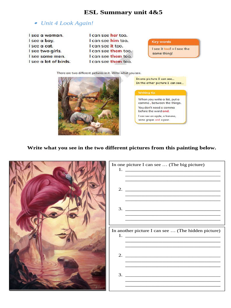 ESL Summary and Practice | PDF | Grammar | Syntax