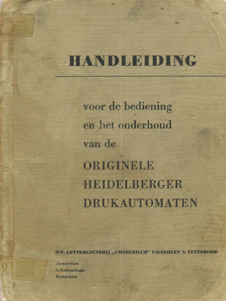 HDA Handleiding | PDF