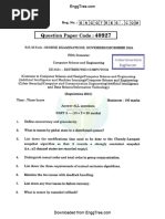 CS3551 Distributed Computing Apr May 2024 Question Paper Download | PDF