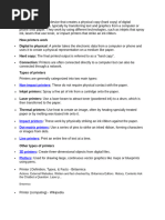 Hard Copy Devices Explained | PDF | Printer (Computing) | Photocopier