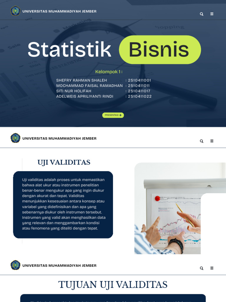 Uji Validitas Instrumen Penelitian SPSS | PDF