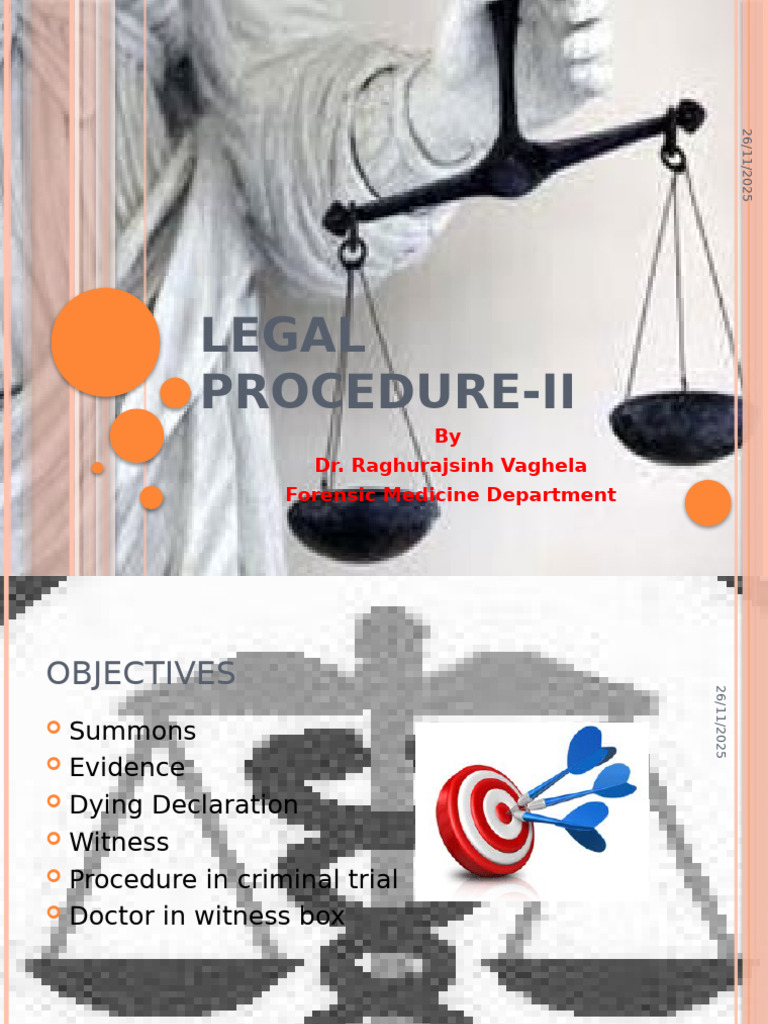 1.Legal procedure part 2 | PDF | Witness | Subpoena Duces Tecum
