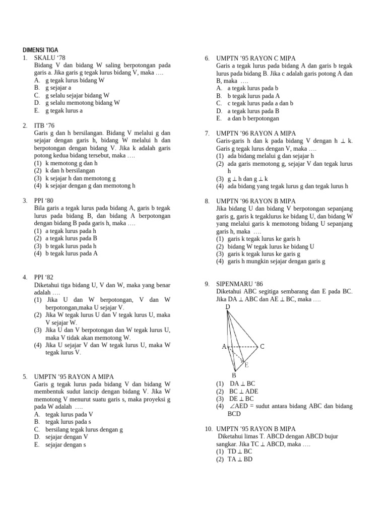 DIMENSI TIGA | PDF