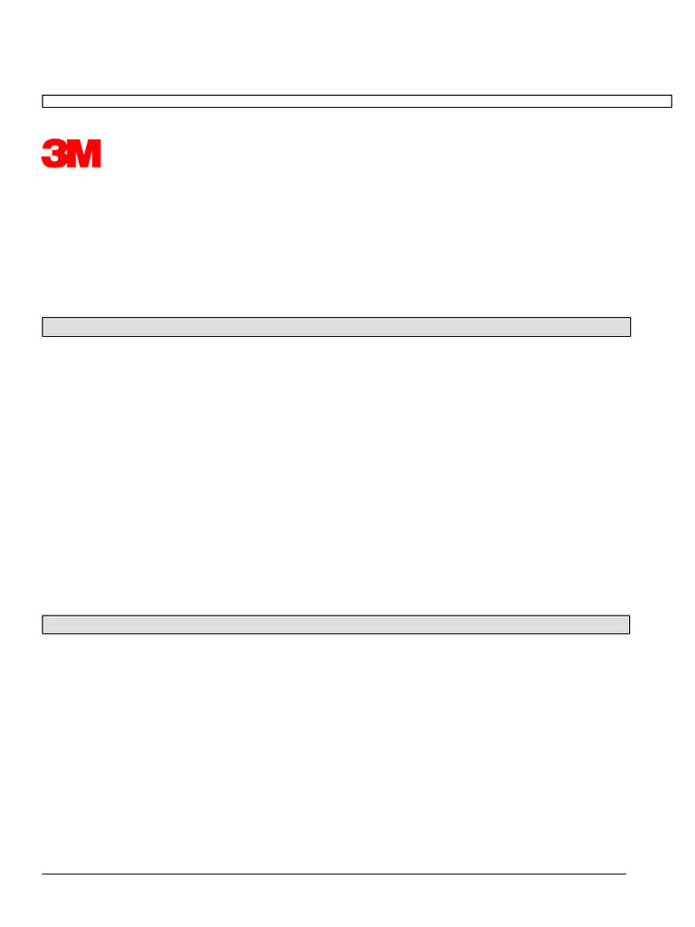 3m Primer 94 MSDS | PDF | Toxicity | Toluene