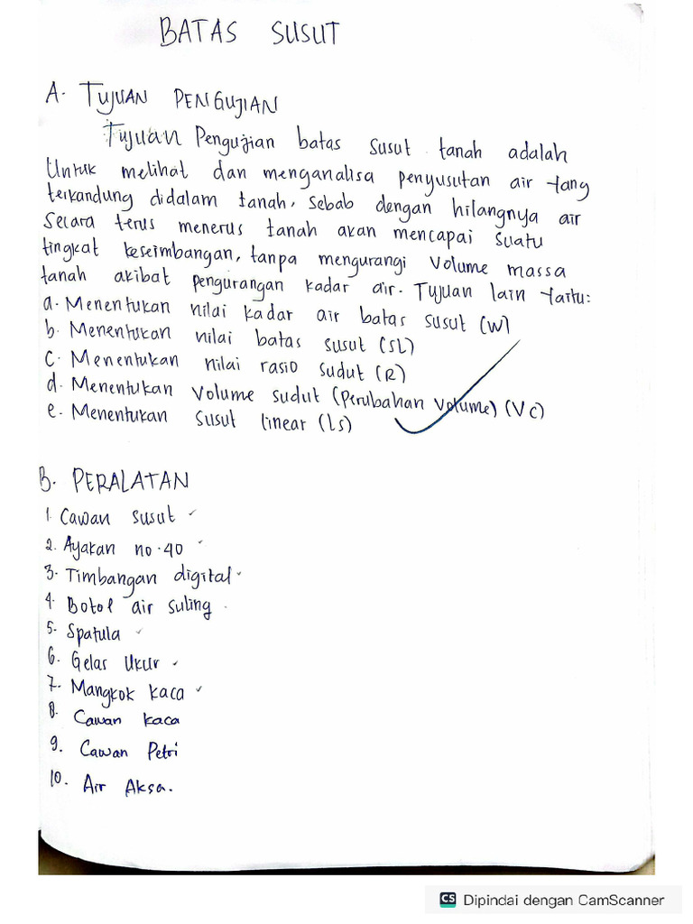 Batas Susut | PDF