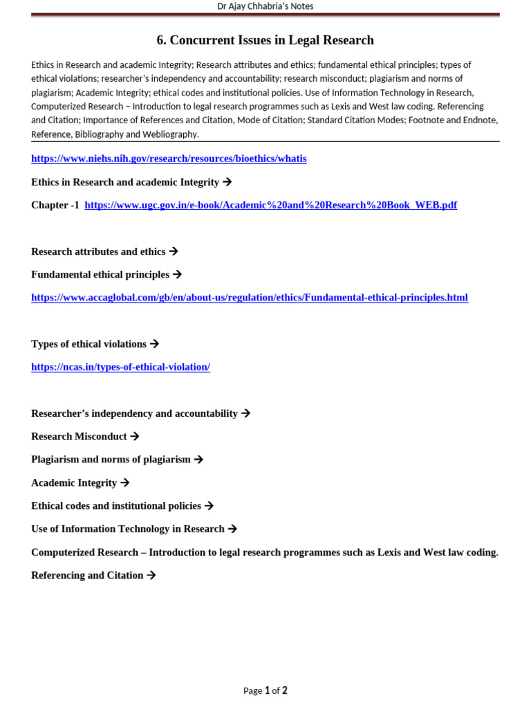 Unit 6 Notes | PDF