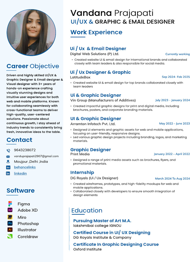 VANDU CV (2)-1-2 | PDF | Graphic Design | Communication Design