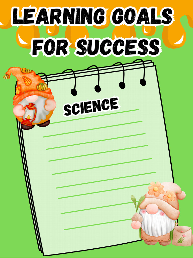Learning Goals Posters | PDF