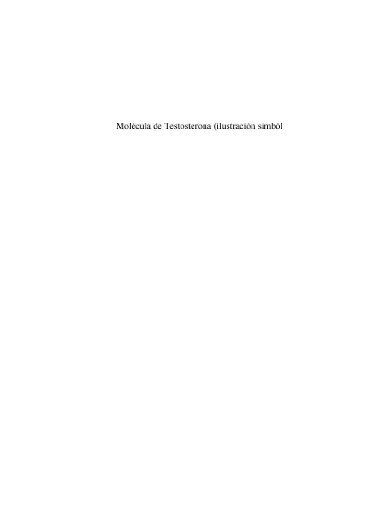 Funciones de la Testosterona en el Cuerpo | PDF