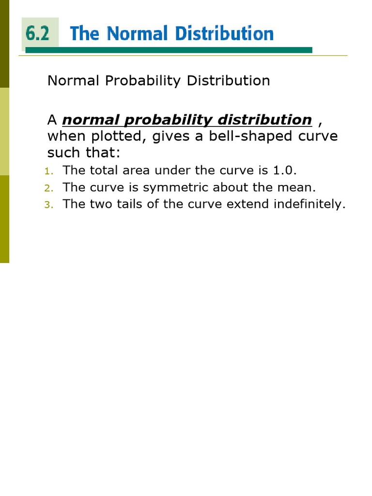 Tutorial Class Lecture-08(Normal Distribution) | PDF | Normal ...