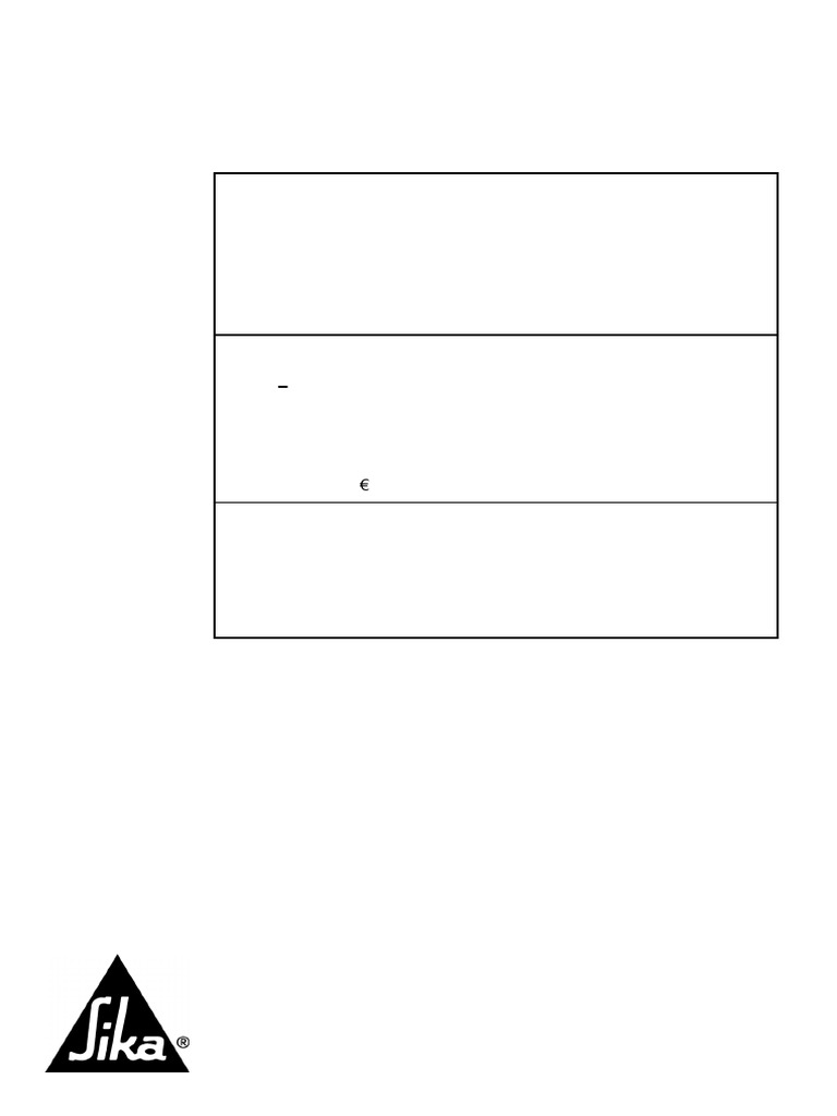 Sika Haftreiniger 1, Prüfzeugnis London Docks Englisch | PDF | Building ...