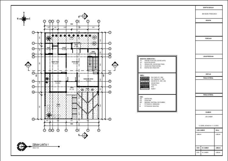 Plan de sol d'un bâtiment éducatif | PDF