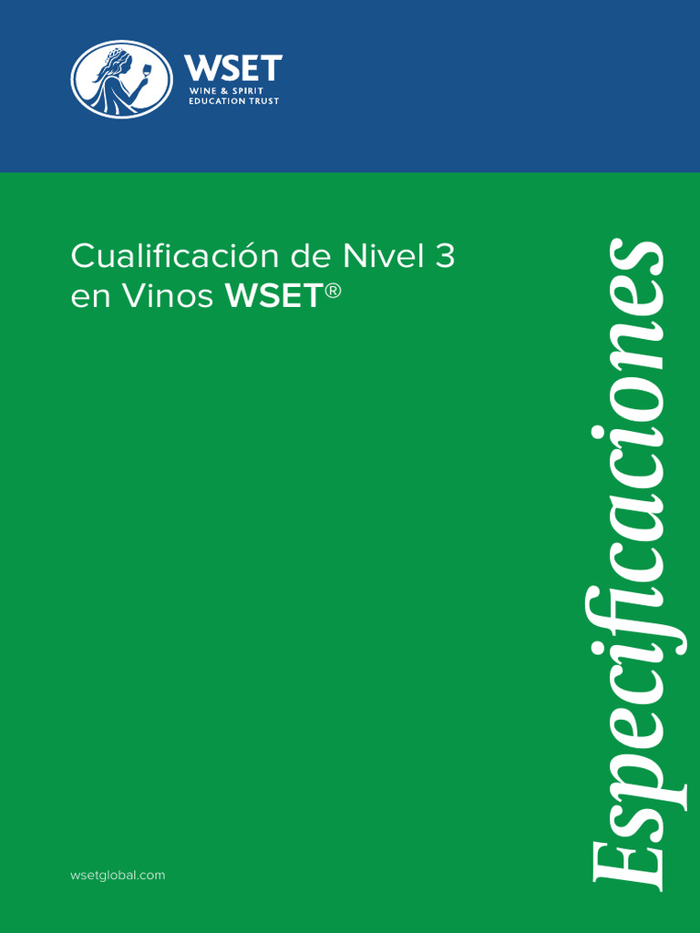 Cualificación WSET Nivel 3 en Vinos | PDF | Fermentación En ...