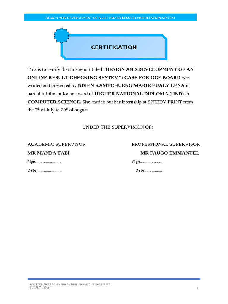 My Report Lena | PDF | Php | Databases
