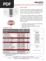 Hendrix Insulator Product Overview | PDF | Insulator (Electricity ...
