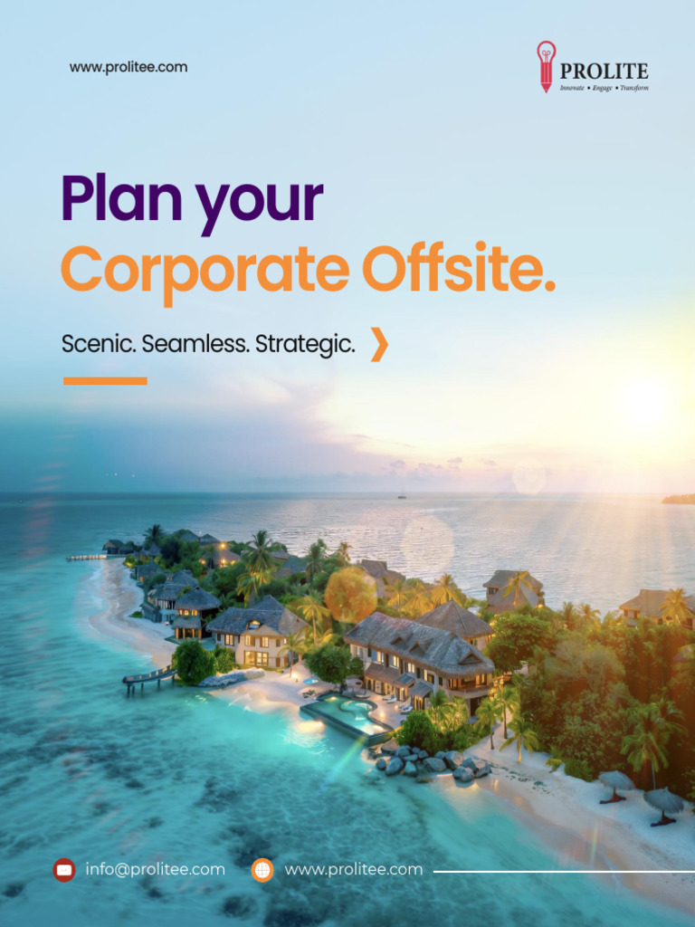 Plan Your Corporate Offsite - Seamless and Strategic | PDF