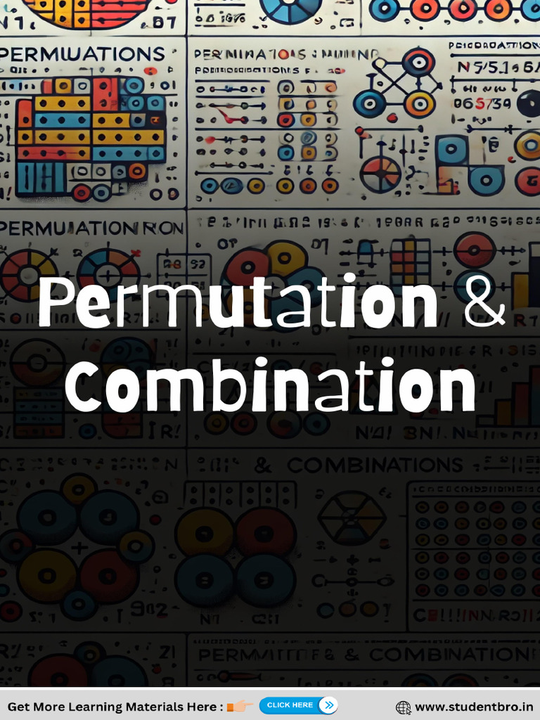67e4ee9434907 - 3. Permutation & Combination PDF | PDF