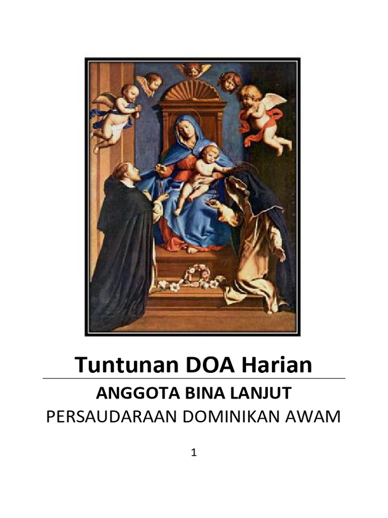 Tuntunan DOA Harian PDAI (8) Edited by Romanus 6 Jan 2023 | PDF