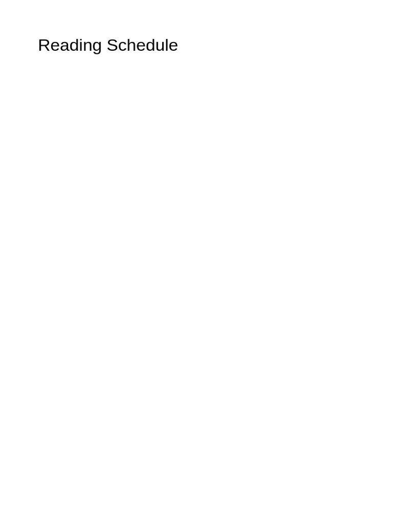 The Hunger Games Reading Schedule & Journal | PDF | The Hunger Games