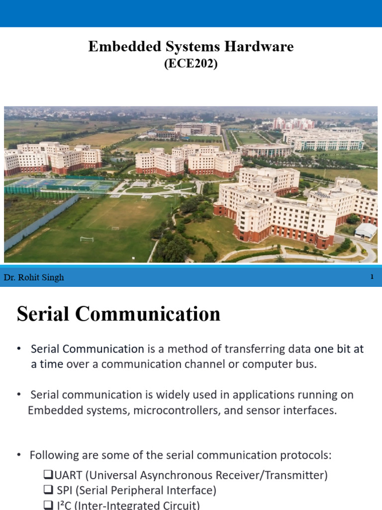 Module 4 Part II (Uart, Spi, and I2c) | PDF | Computer Networking | Physical Layer Protocols