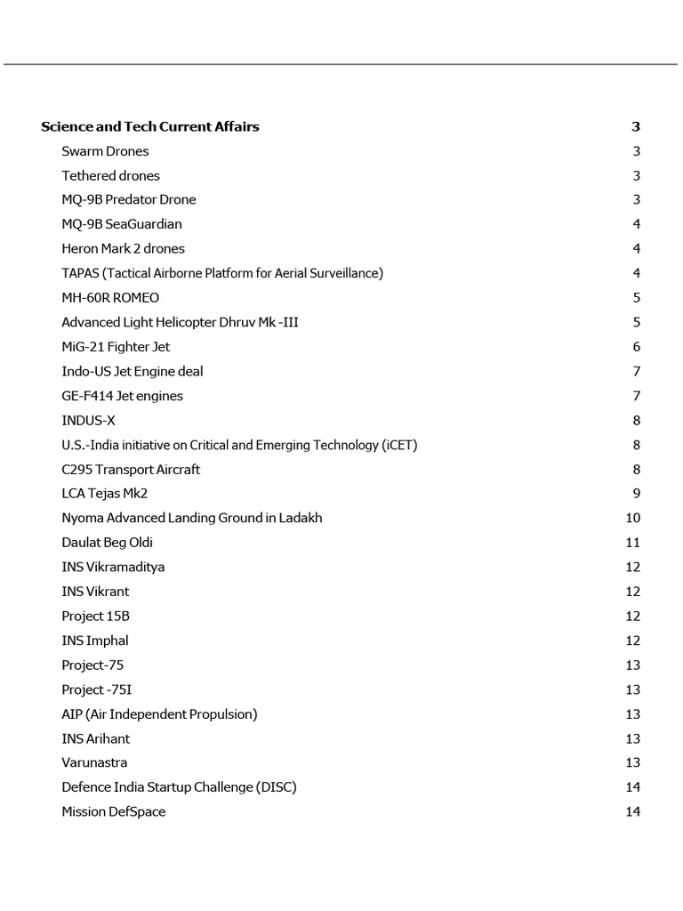 Affairs: Science and Tech Current 3 | PDF | Unmanned Aerial Vehicle ...