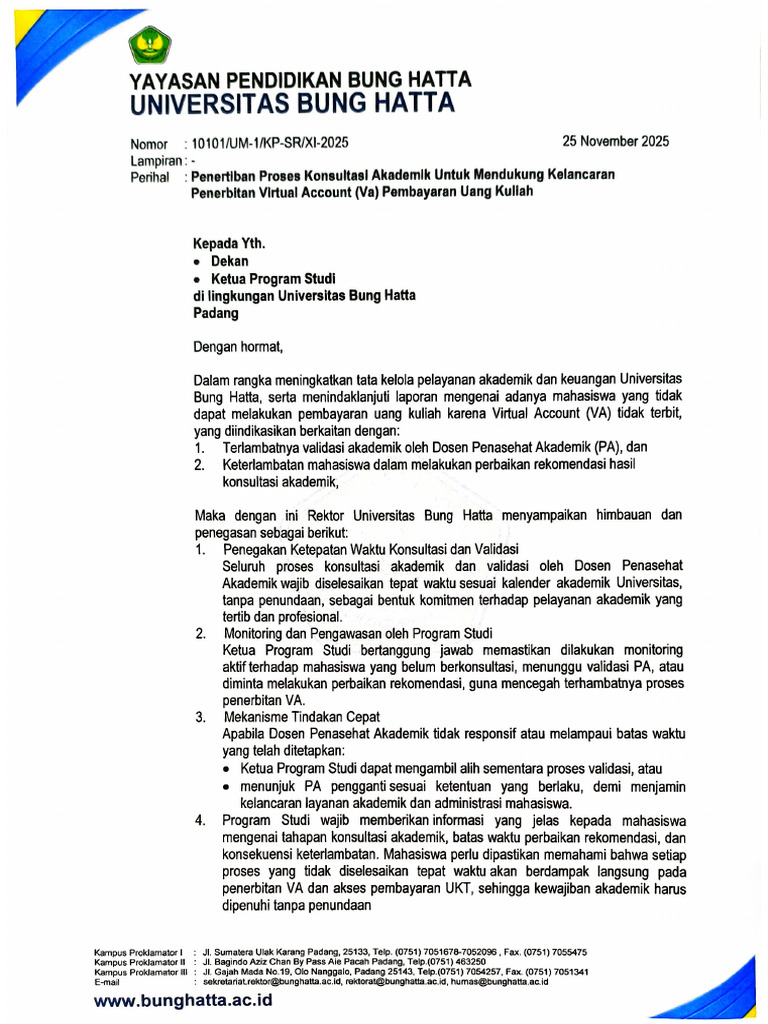 Penerbitan Proses Konsultasi Akademik | PDF