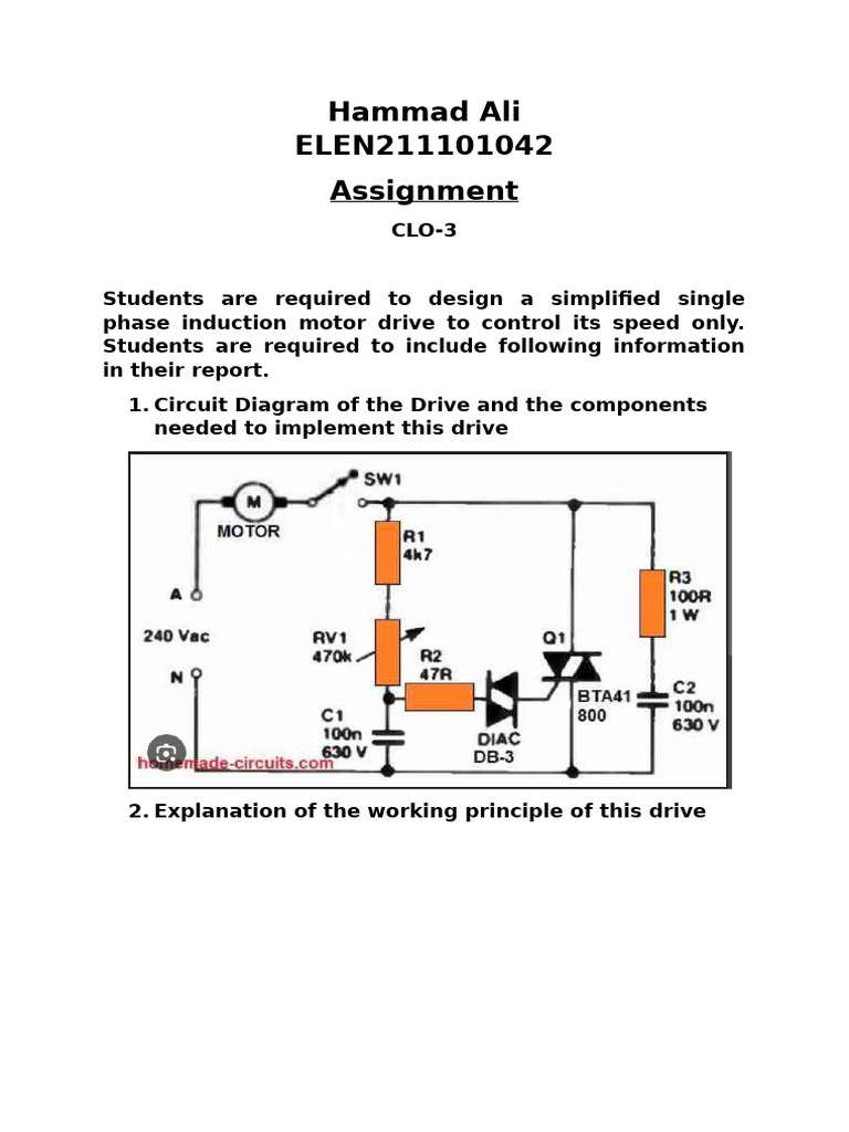Power Electronics Assignment | PDF
