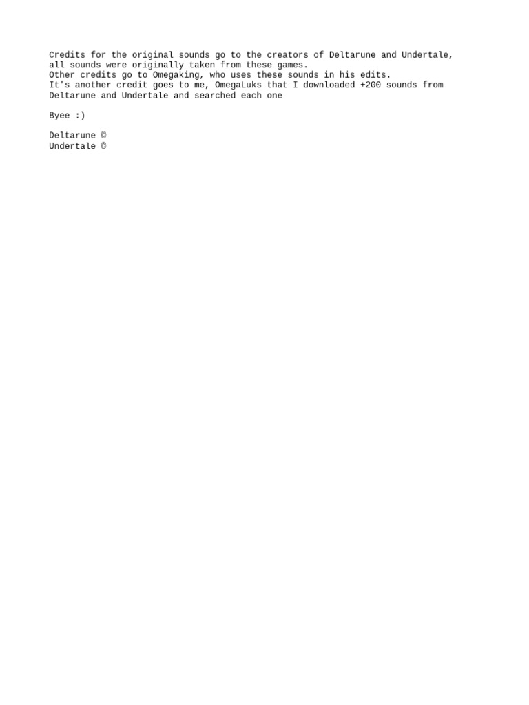 Credits | PDF