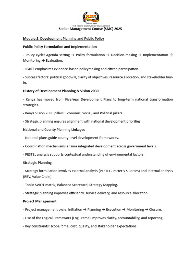 Module 2-DPPP | PDF | Strategic Management | Project Management