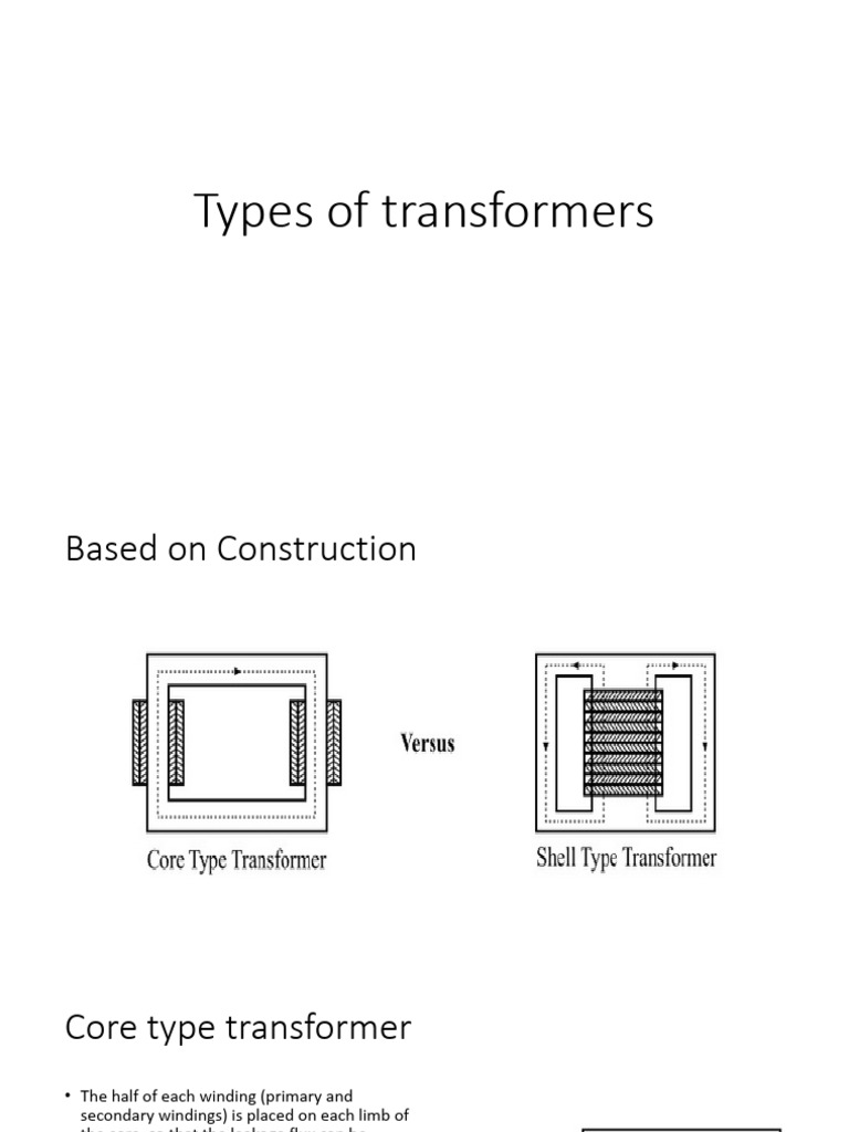 Transformer Types and Cooling Methods | PDF | Transformer | Power (Physics)