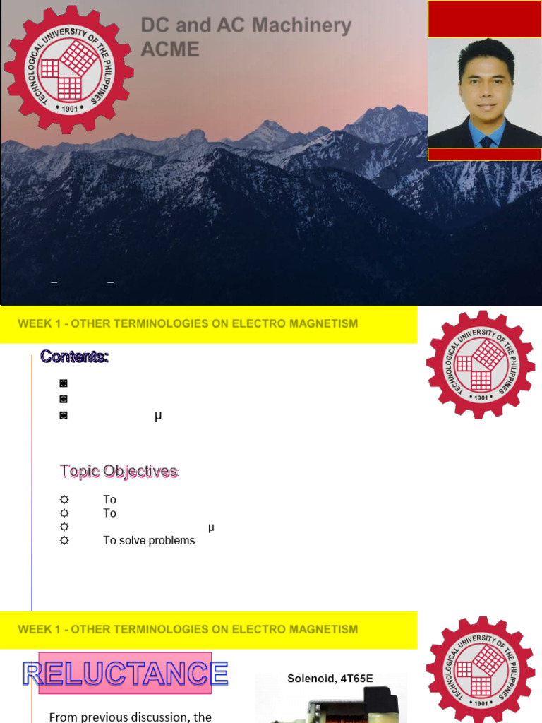 Module 2 DC AND AC MACHINERY | PDF | Inductor | Magnetic Field