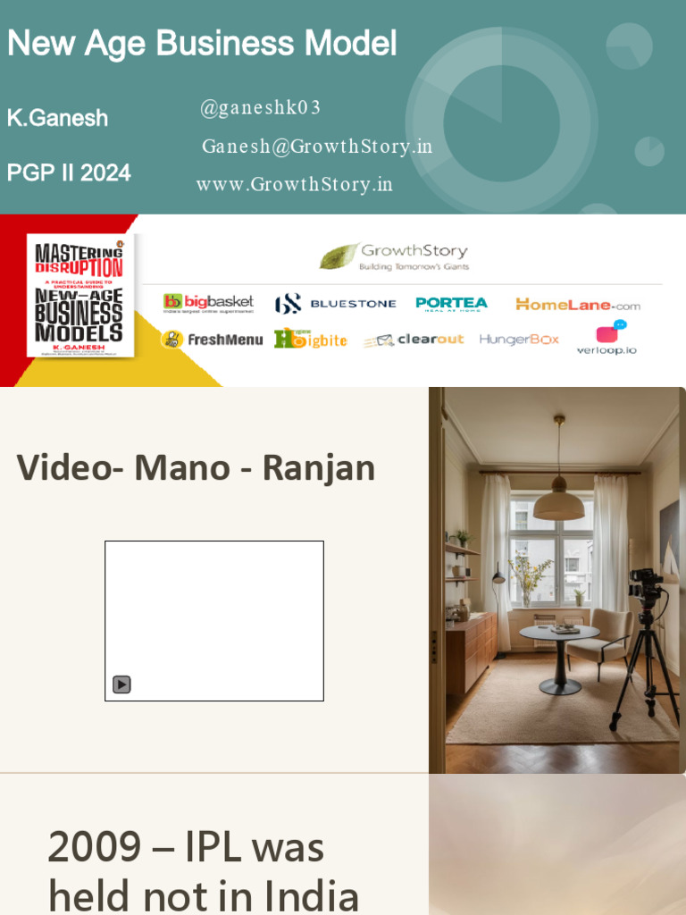 1 - Session 1 NABM 2025 Class Share | PDF | Business Model | Innovation