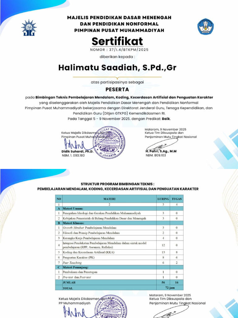 Halimatu Saadiah, S.PD.,GR | PDF