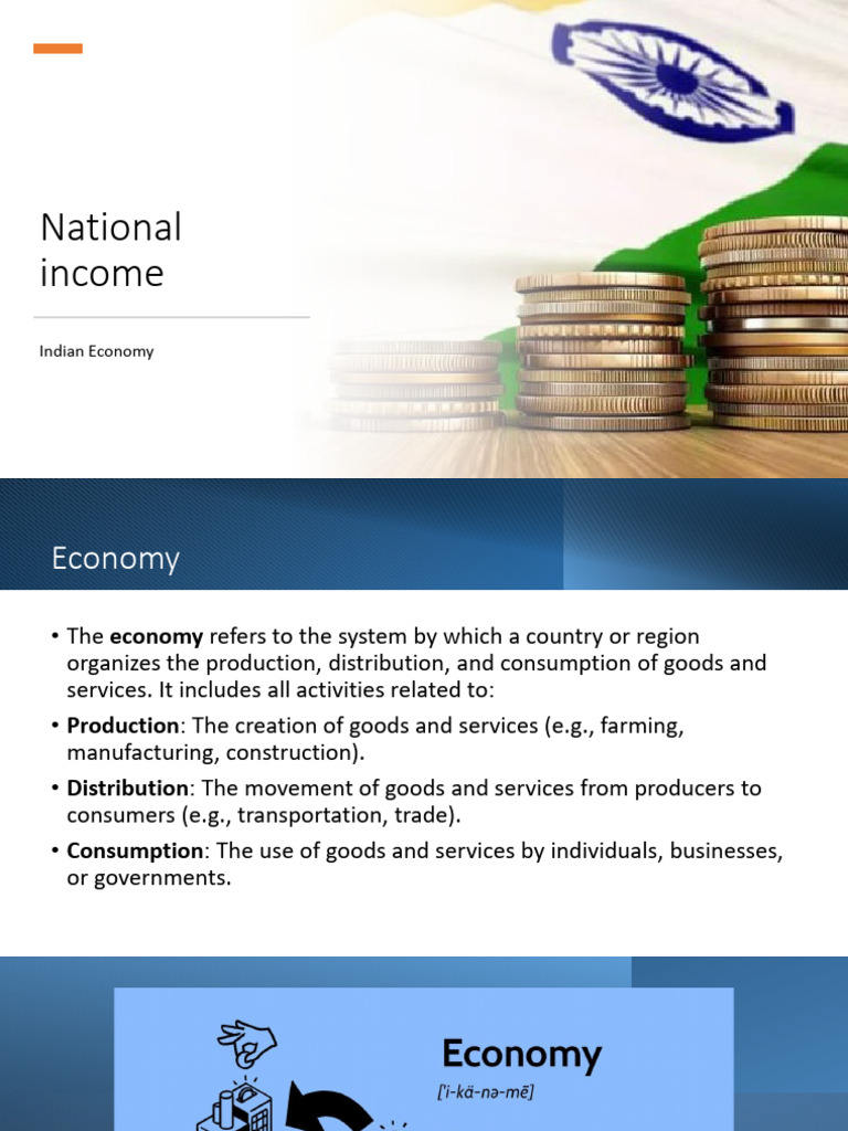 Understanding National Income in India | PDF | Gross Domestic Product ...