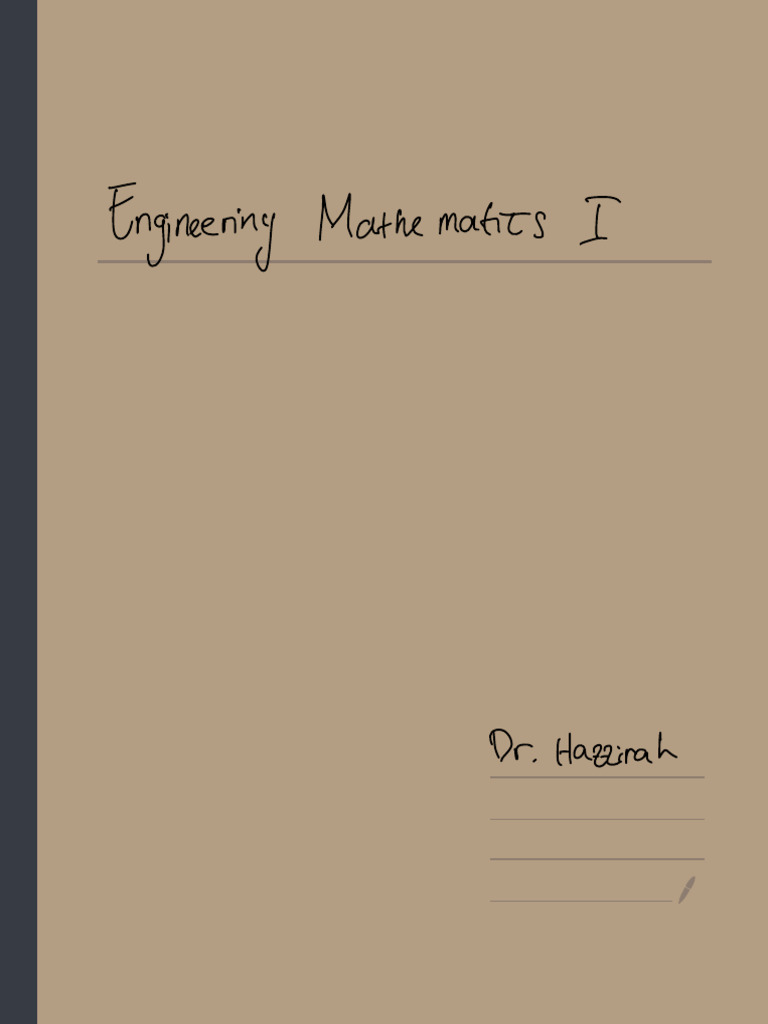 Engineering Mathematics Chapter 4 Pdf Mathematical Analysis