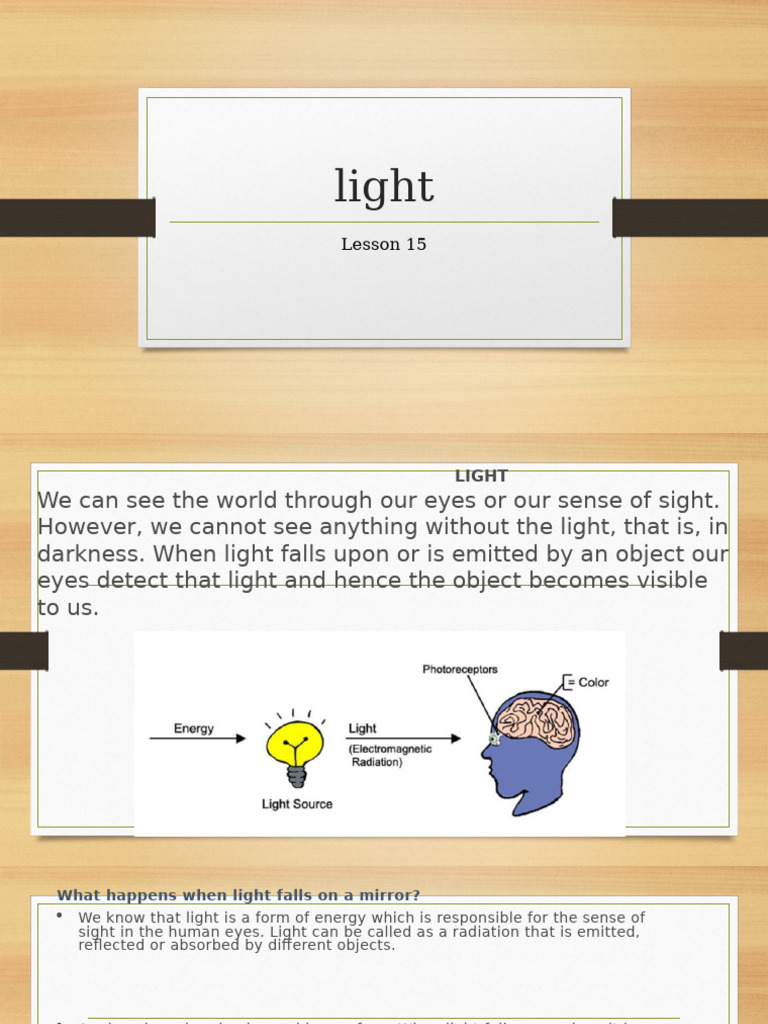 Light Class 8 | PDF | Eye | Refraction