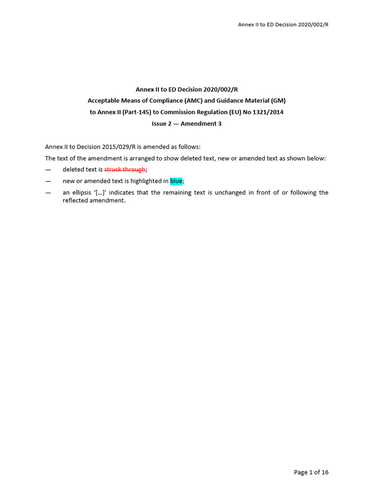 AMC and GM for Part-145 Compliance | PDF