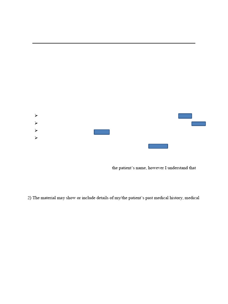 Consent Form for Case Report Publication | PDF