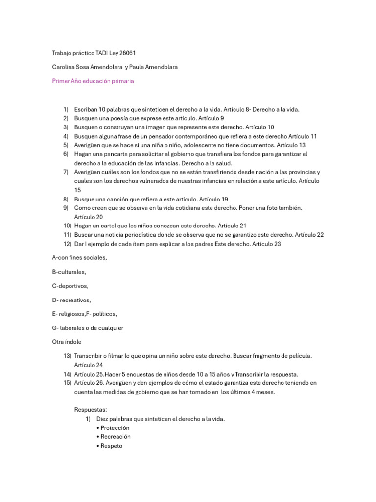 TP TADI Amendolara Carolina | PDF | Violación | Justicia