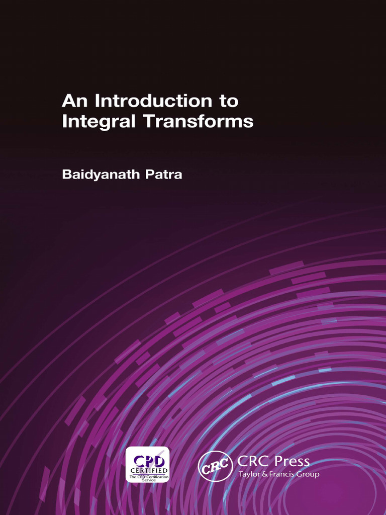 Introduction to Integral Transforms | PDF | Convolution | Laplace Transform