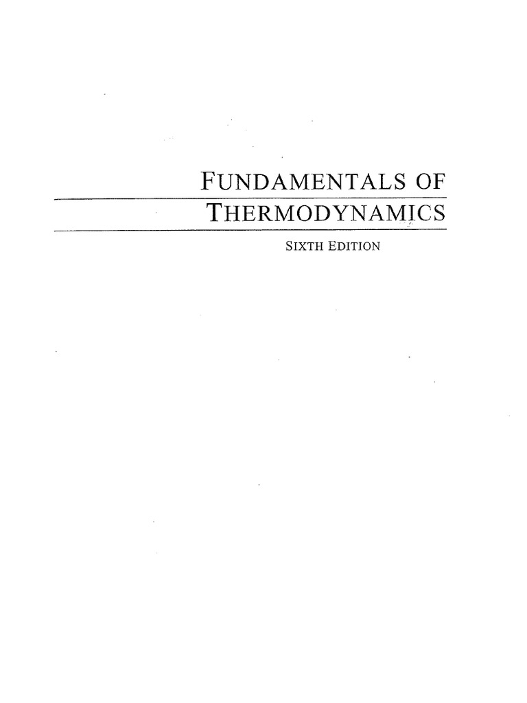 Borgnakke and Sonntag Fundamentals of Thermodynamics | PDF