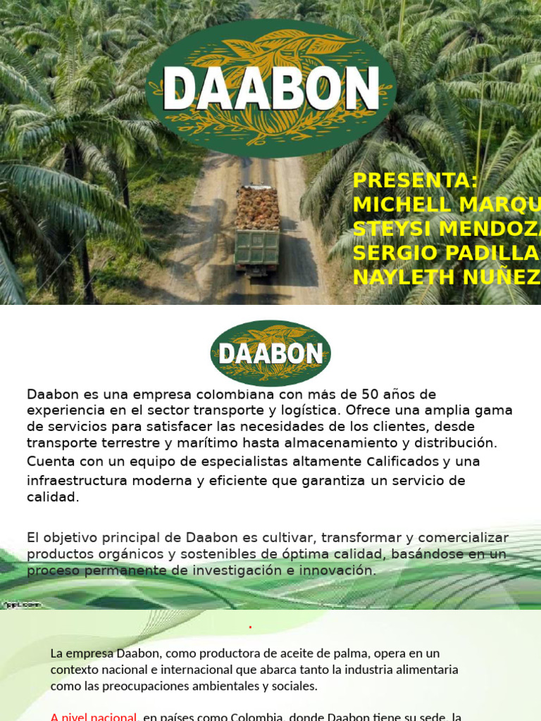 DAABON 44444444444 (1) .pptx3 | PDF | Sustentabilidad | Business